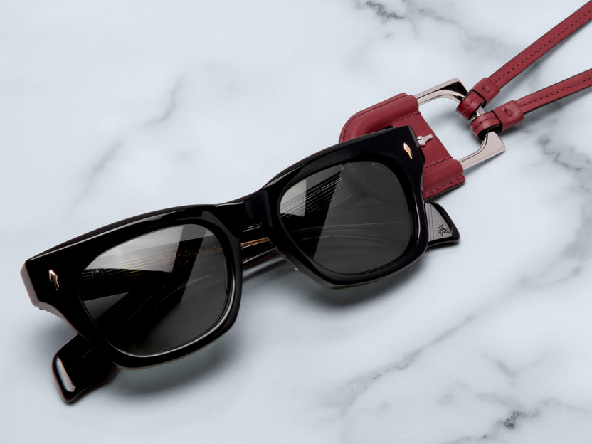 Jacques Marie Mage Bolin Eyewear Necklace (Bordeaux)